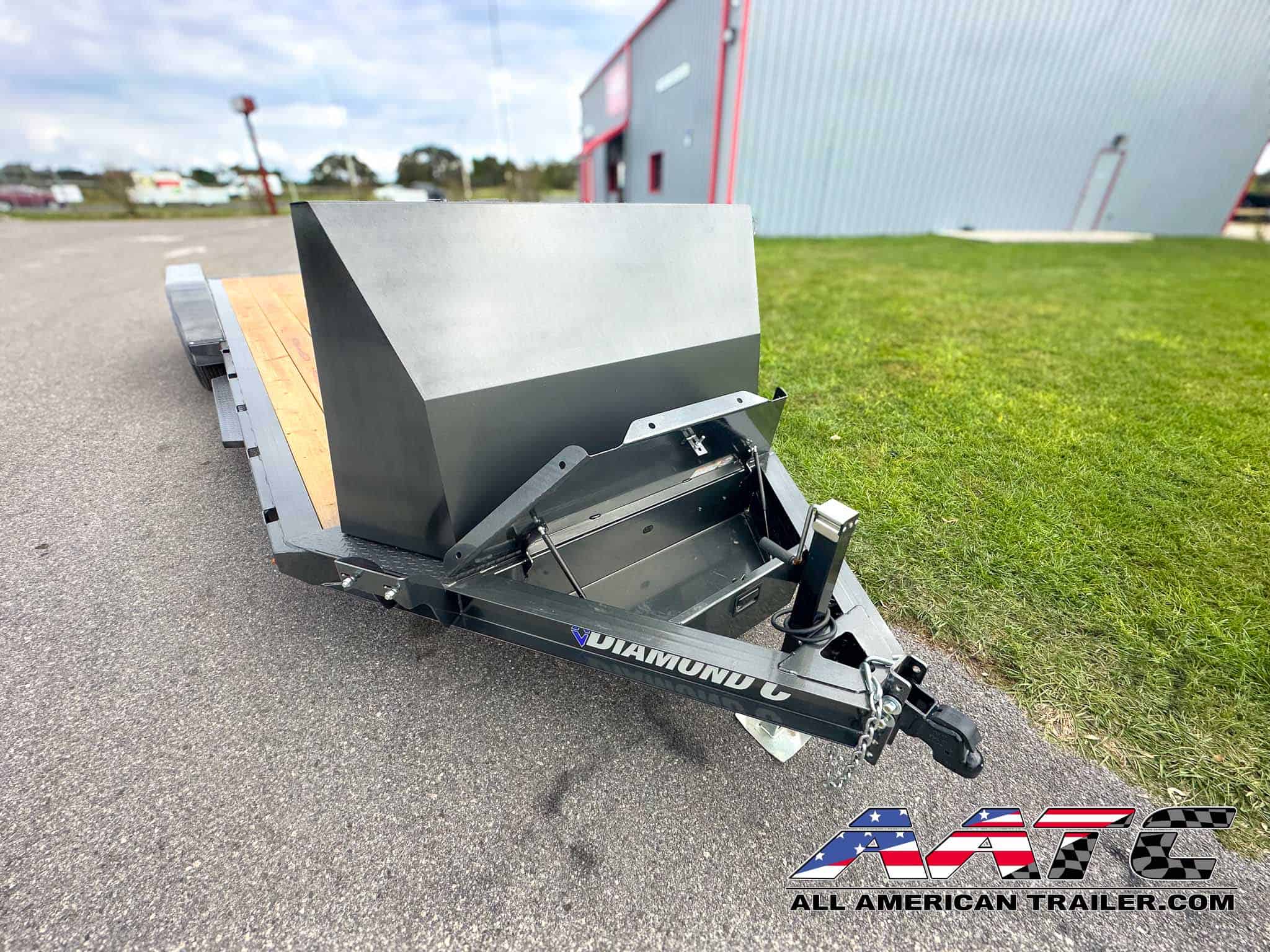 GTF-18+2 DIAMOND C 20' SINGLE CAR HAULER 7,000 GVWR 18+2 W/ STEEL ROCK ...