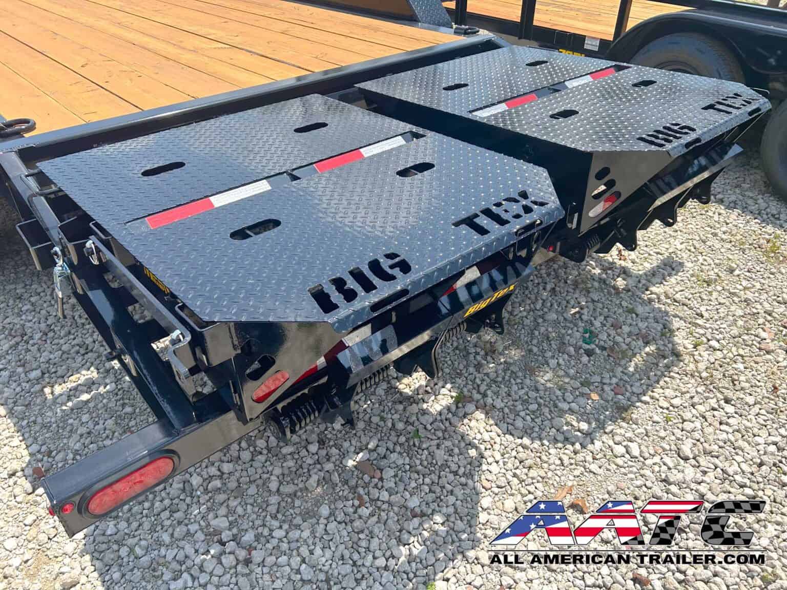 14EH-17+3MR BIG TEX 20' EQUIPMENT TRAILER 15,400 GVWR MEGA RAMPS - I ...